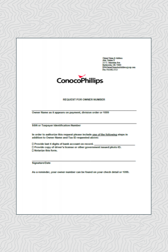 Important Forms | ConocoPhillips