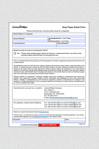 Important Forms | ConocoPhillips