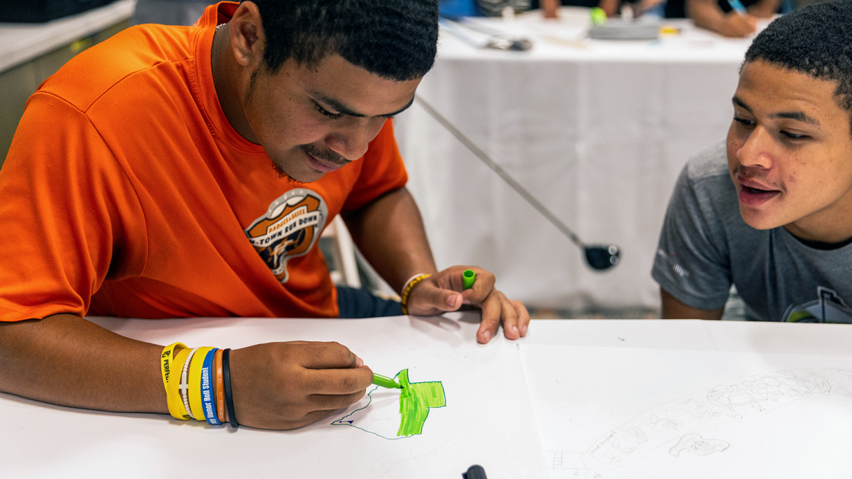 New program teaches geometry through golf | spiritnow stories